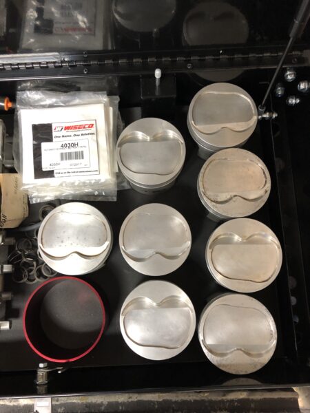 Everything to build a killer 393 - pistons, timing set, crank, football ...